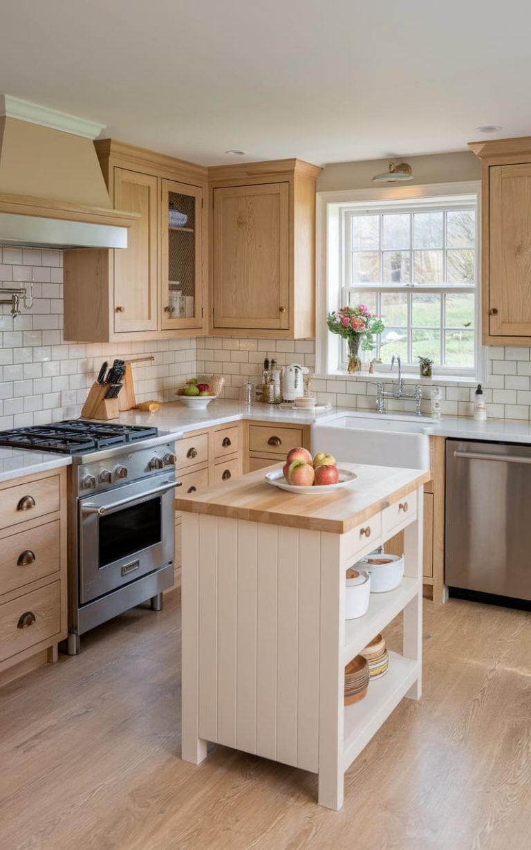 56 Oak Kitchen Cabinets You Will Love – Rhythm of the Home