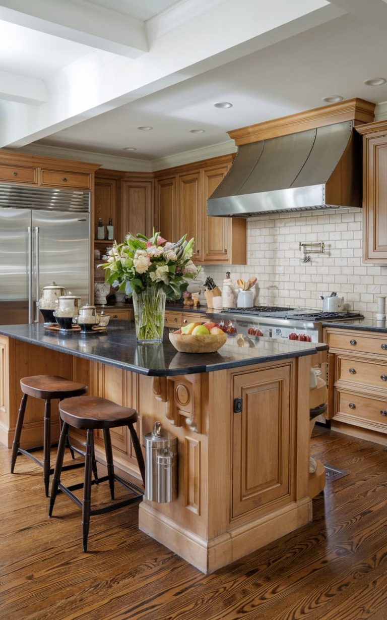 56 Oak Kitchen Cabinets You Will Love – Rhythm of the Home