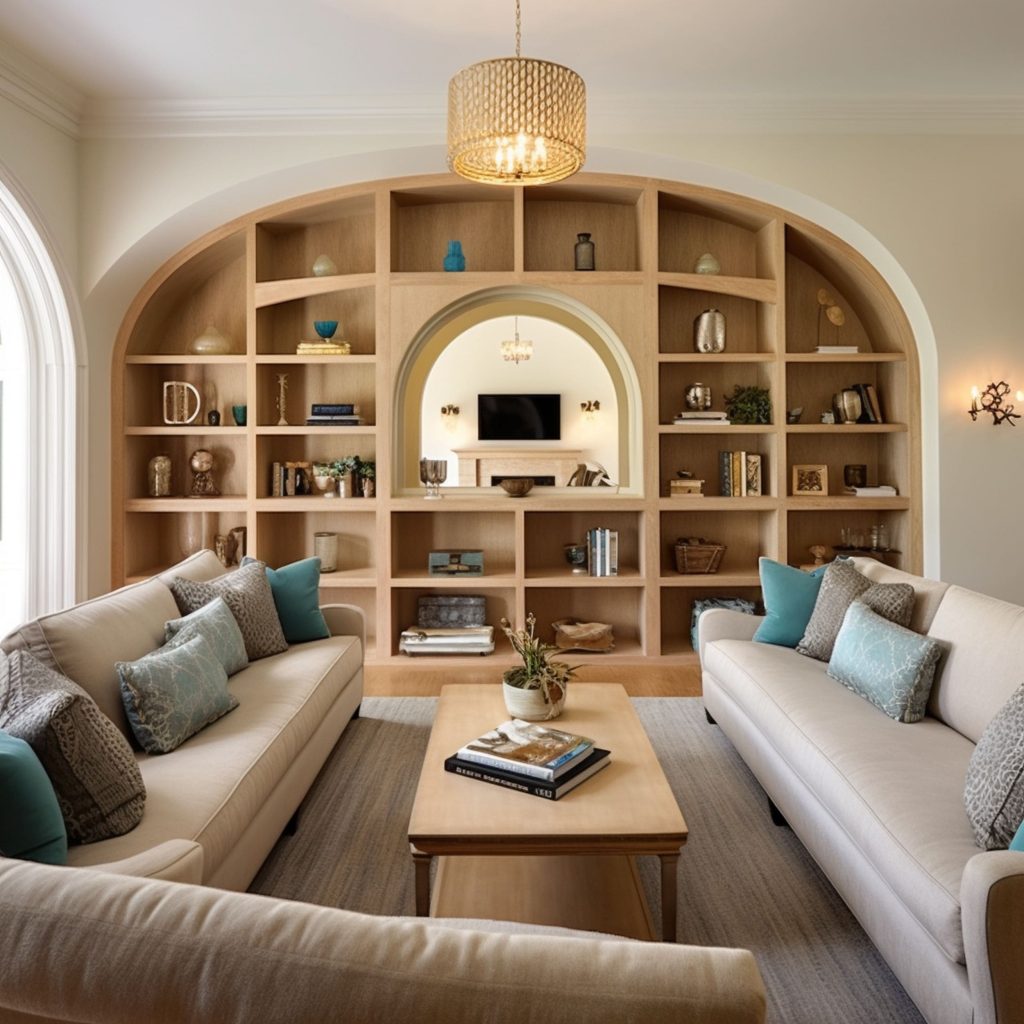 15 Arched Bookcase and Bookshelf Ideas You Will Love - Rhythm of the Home