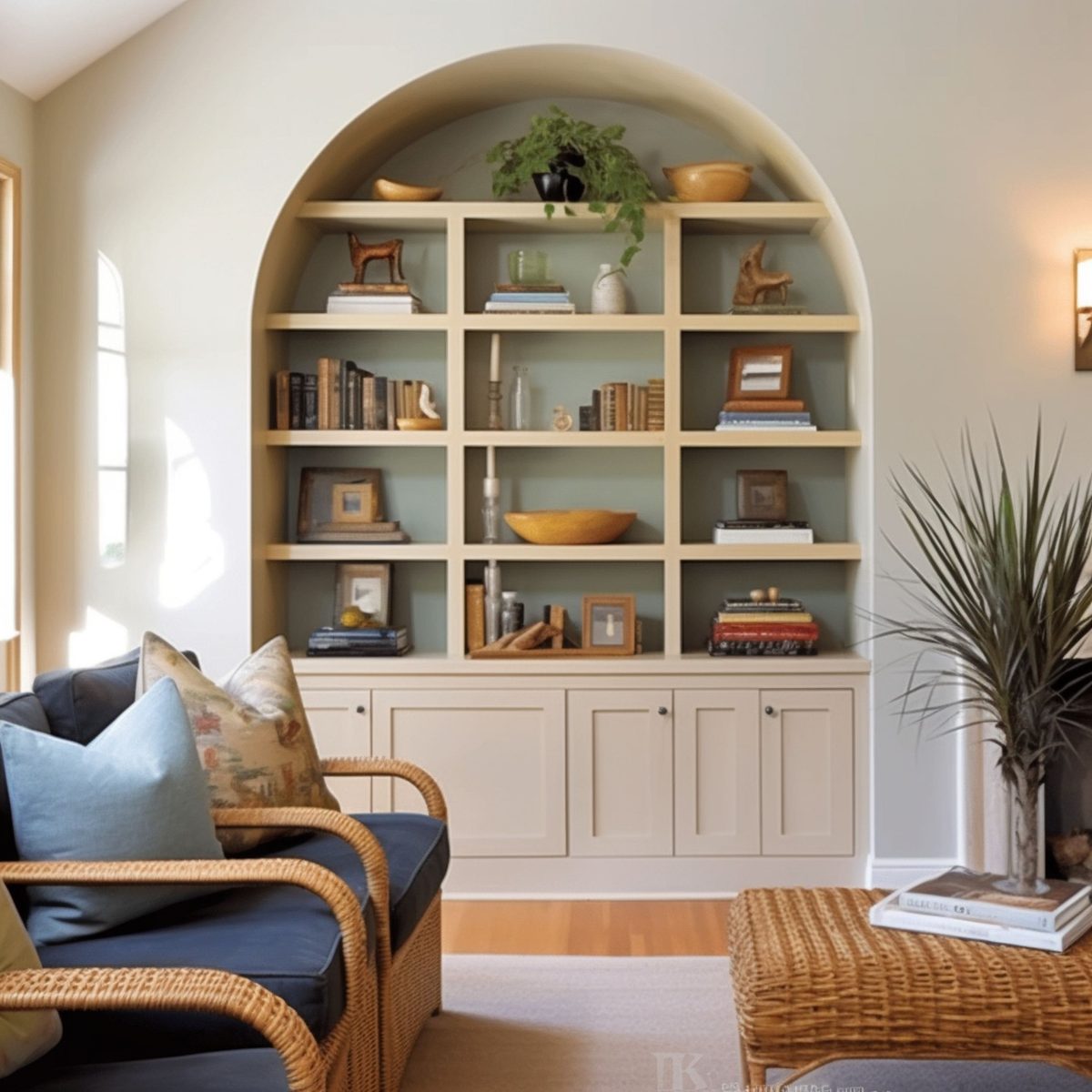 15 Arched Bookcase and Bookshelf Ideas You Will Love – Rhythm of the Home