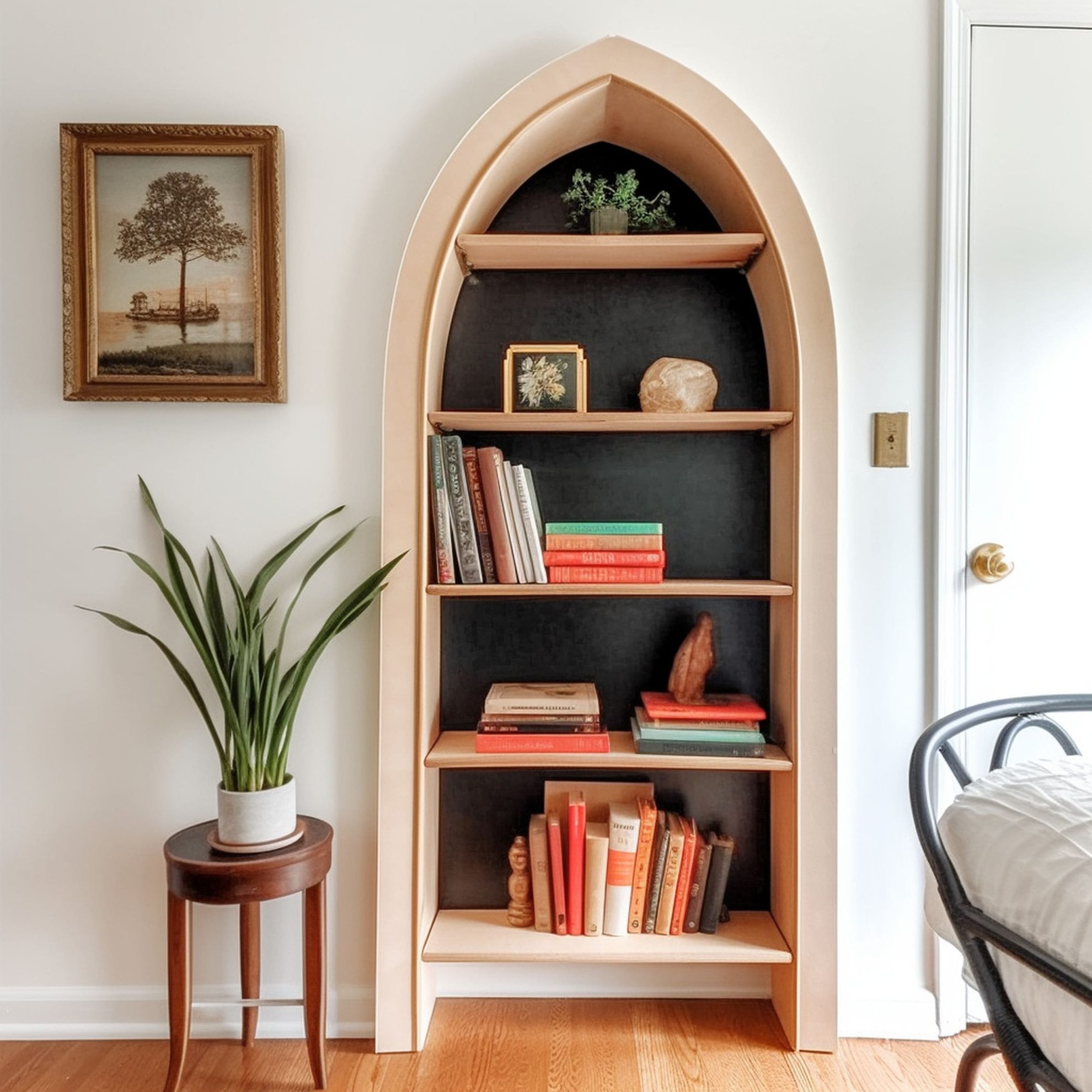 15 Arched Bookcase and Bookshelf Ideas You Will Love – Rhythm of the Home