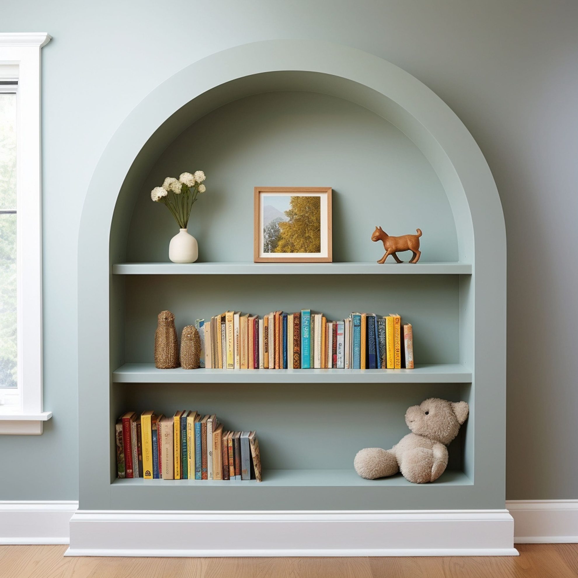 15 Arched Bookcase and Bookshelf Ideas You Will Love – Rhythm of the Home