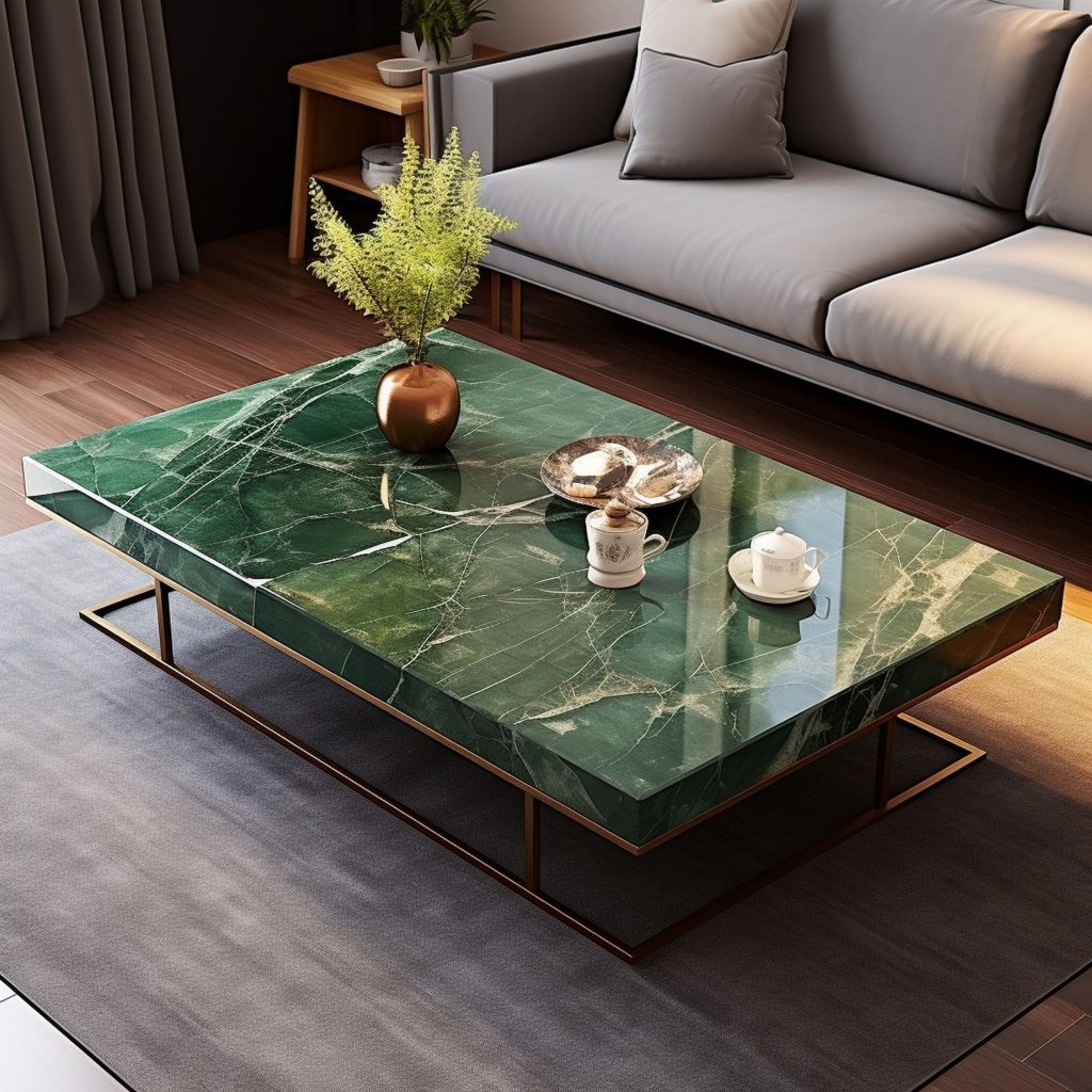 12 Beautiful Homes With Green Marble – Rhythm of the Home