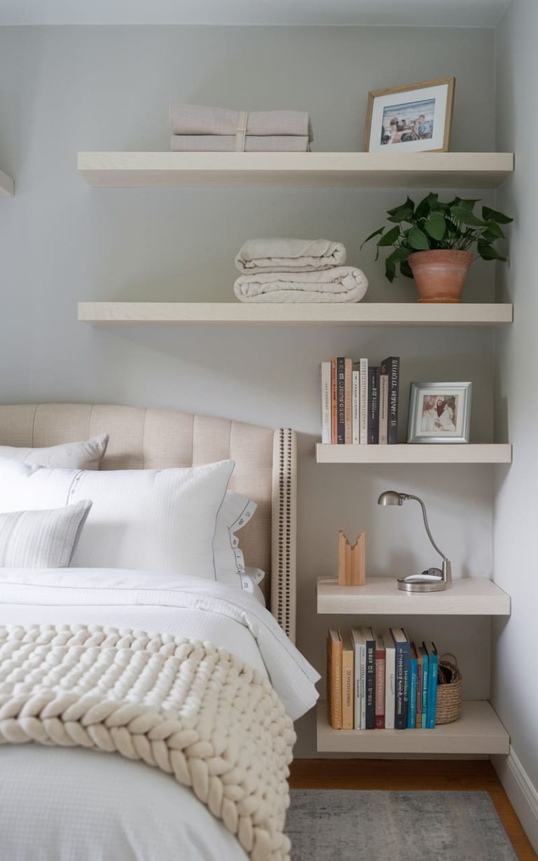 66 Good Looking Floating Shelf Ideas – Rhythm of the Home