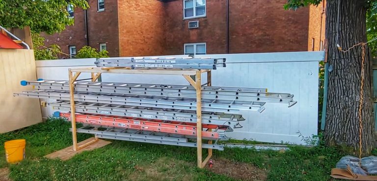 5 Smart Ladder Storage Ideas You Can Try Right Away – Rhythm of the Home