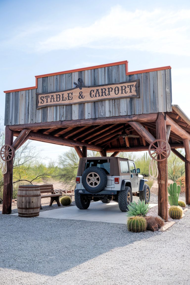 47 Carport Ideas That Will Impress You – Rhythm of the Home