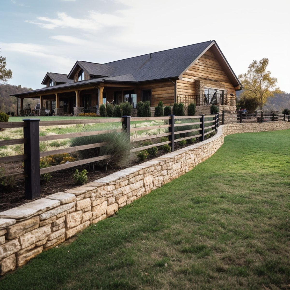 15 Gorgeous Split Rail Fence Ideas - Rhythm of the Home