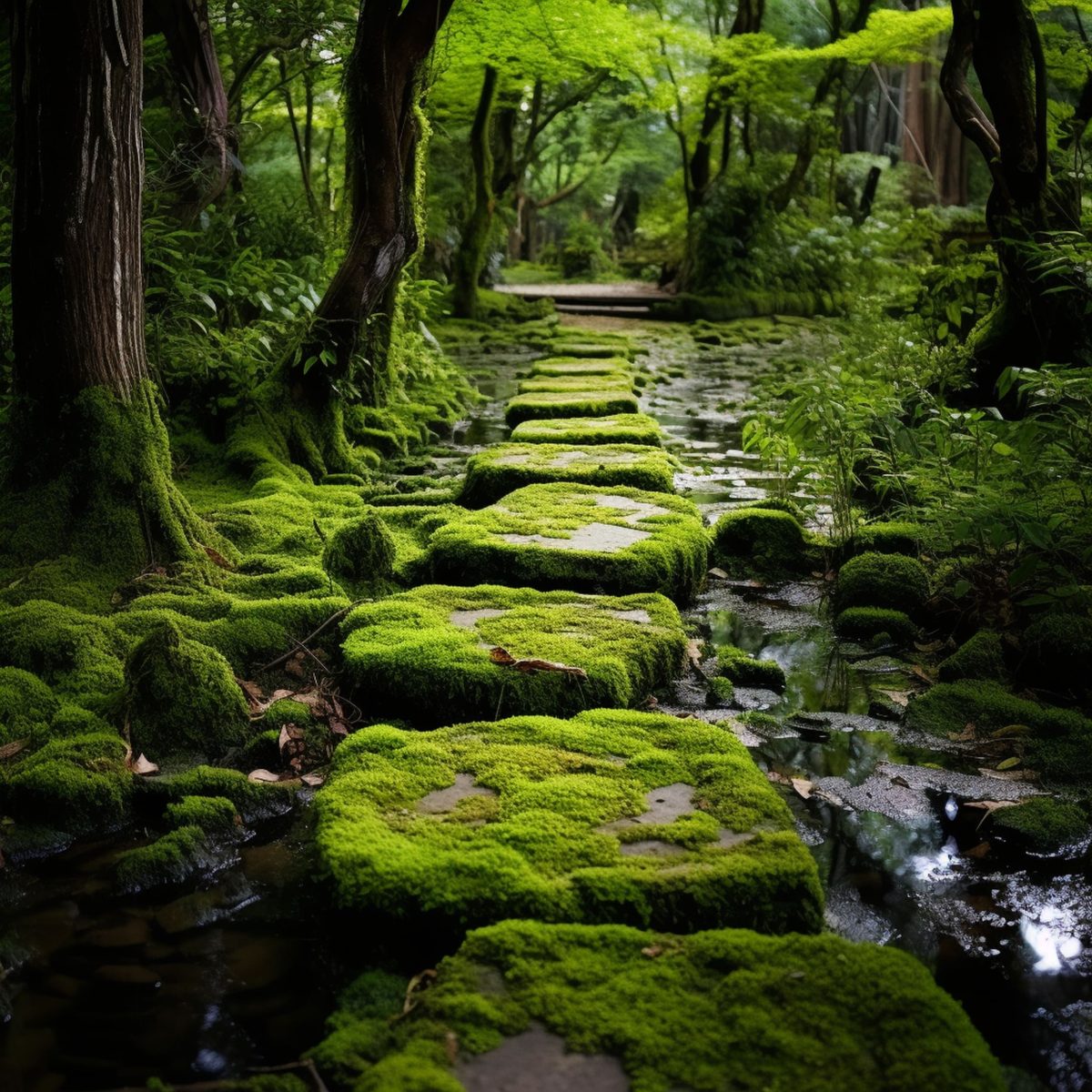 12 Incredible Moss Garden/Yard Ideas – Rhythm of the Home