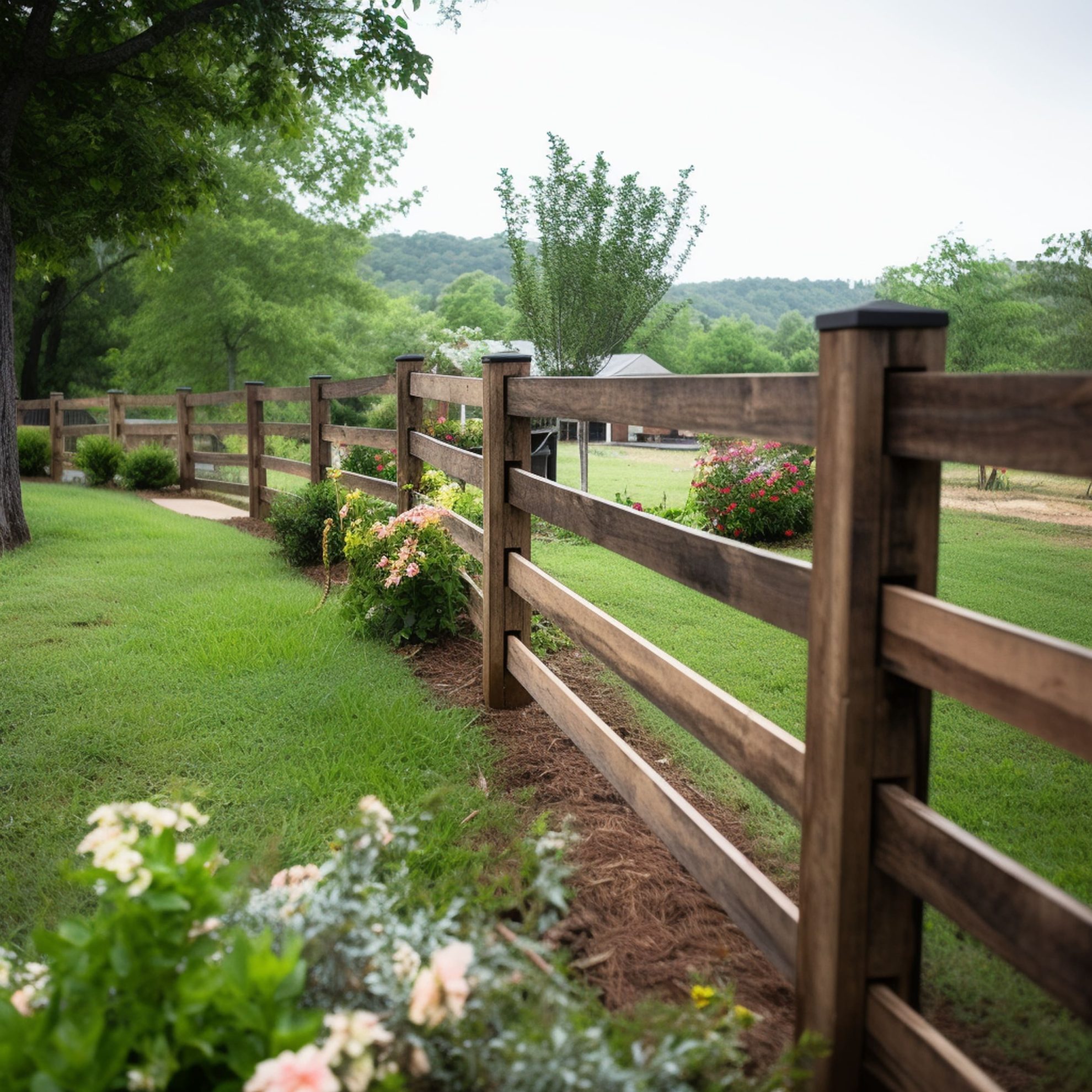 15 Gorgeous Split Rail Fence Ideas – Rhythm of the Home