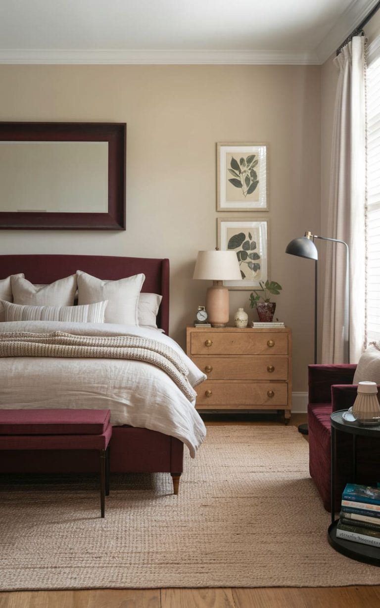 60 Colors That Go Well With Burgundy – Rhythm of the Home