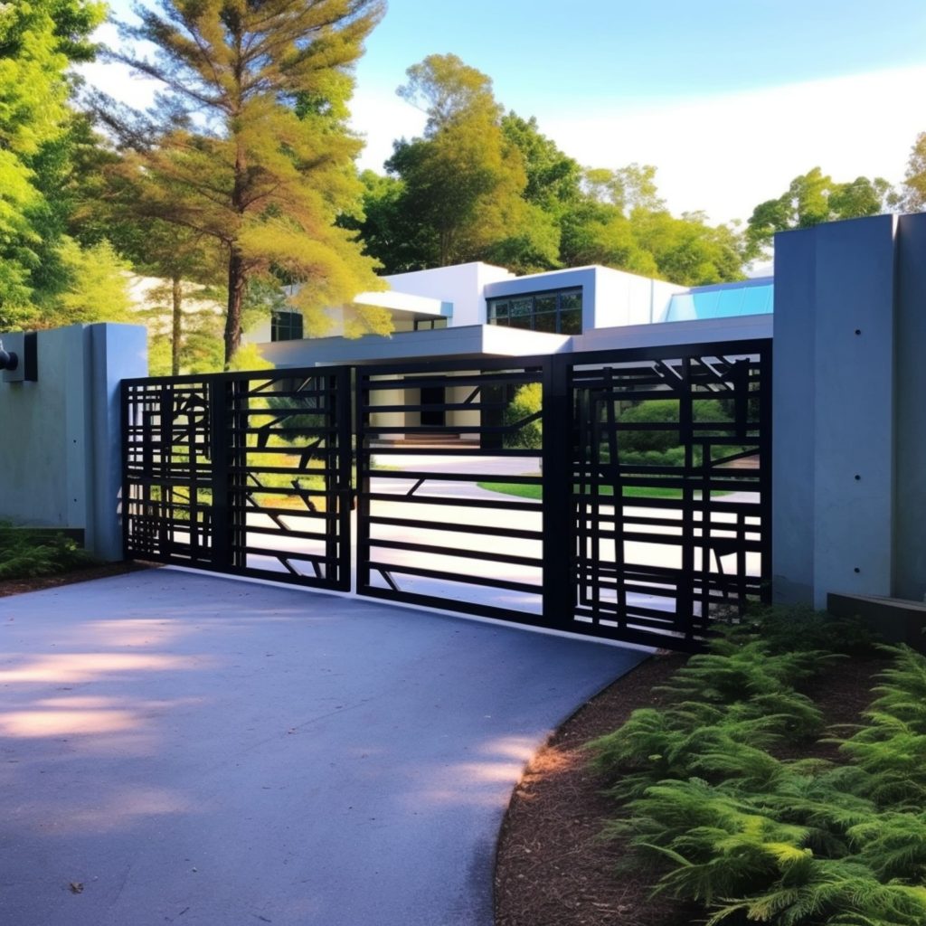 17 Inviting Driveway Gate Ideas – Rhythm of the Home