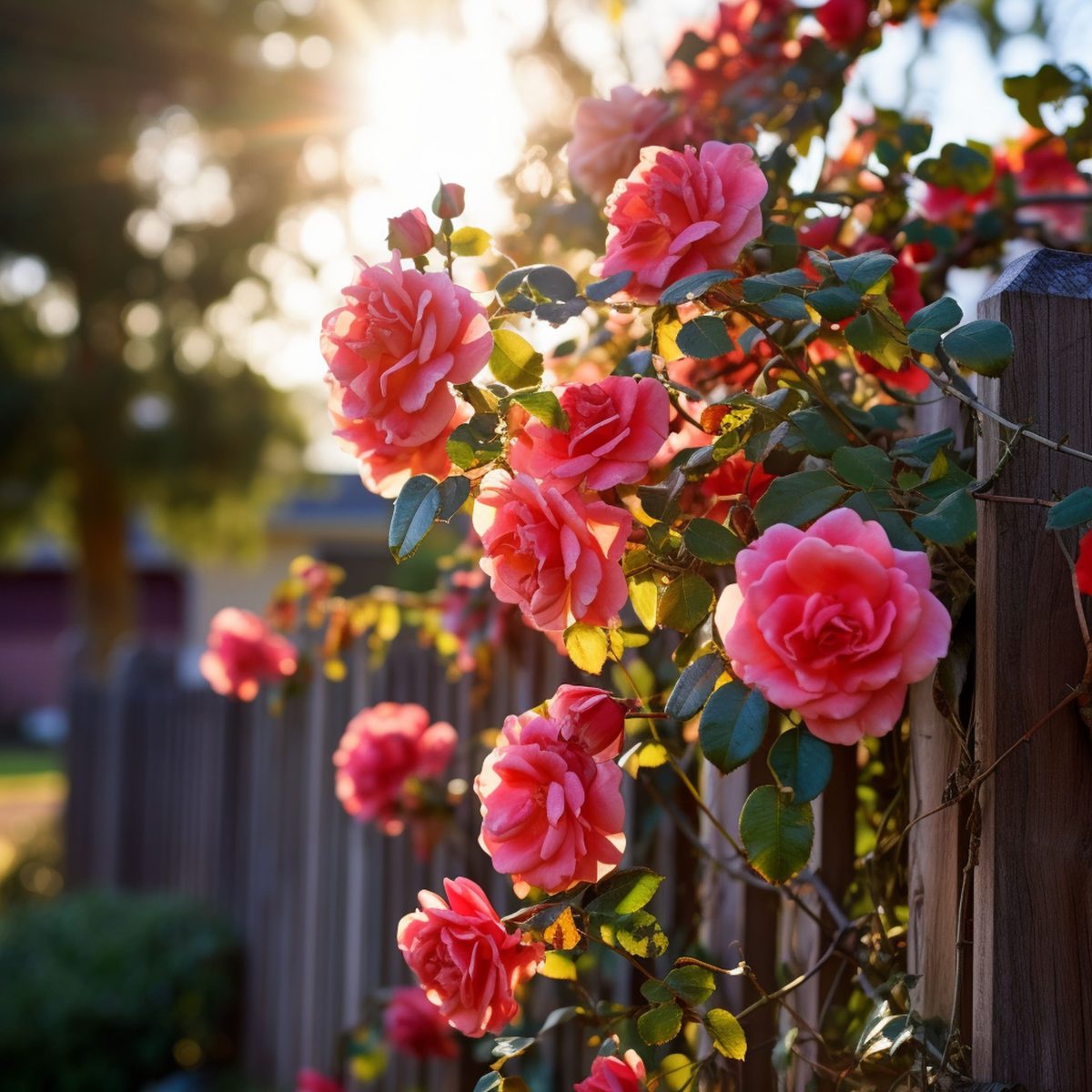 10 Plants and Flowers That Grow On Fences – Rhythm of the Home