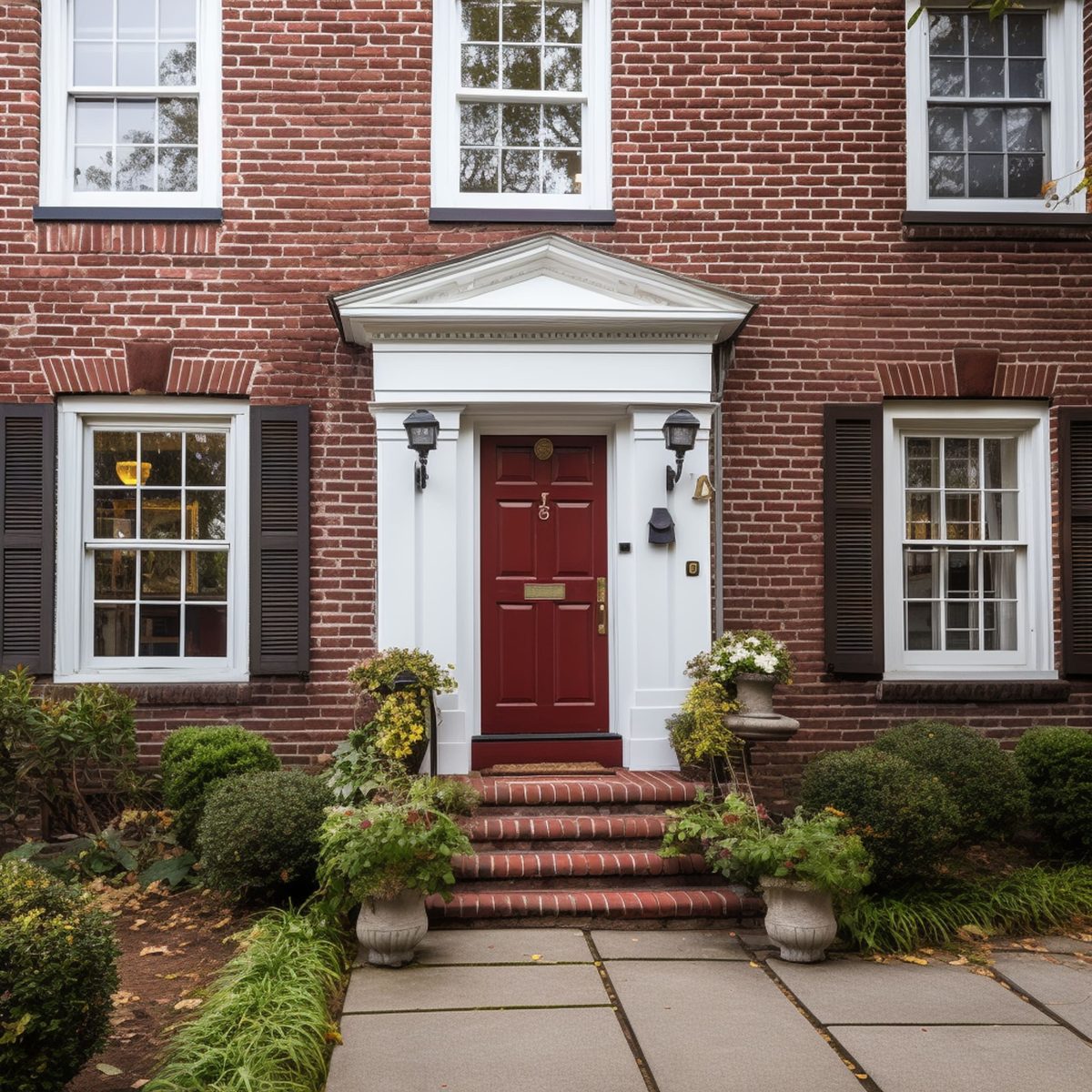 The 8 Best Door Colors for Brick Homes – Rhythm of the Home