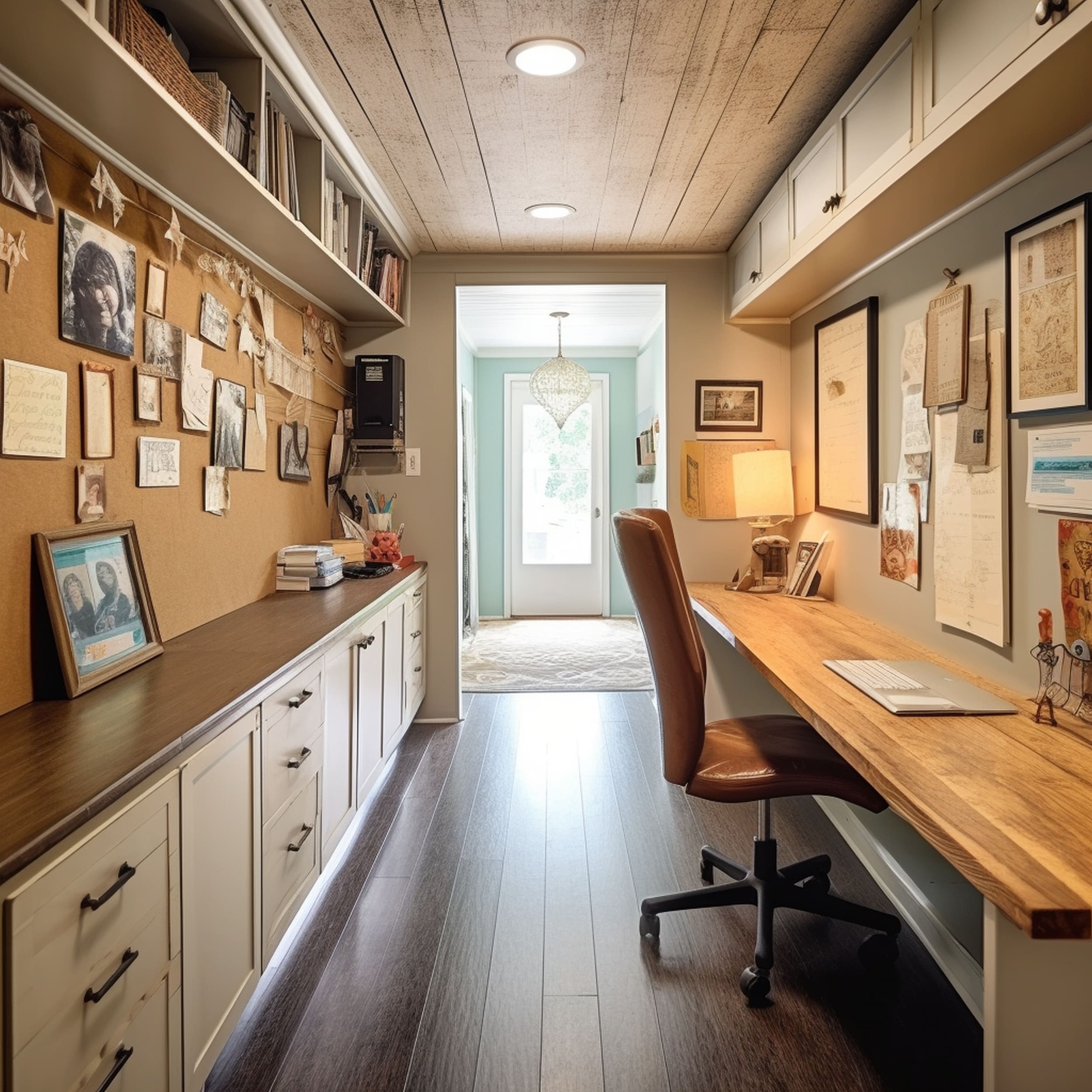 Where and How to Put a Desk in a Room With no Windows – Rhythm of the Home