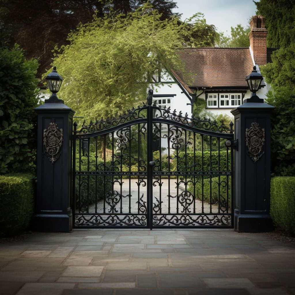 17 Inviting Driveway Gate Ideas – Rhythm of the Home
