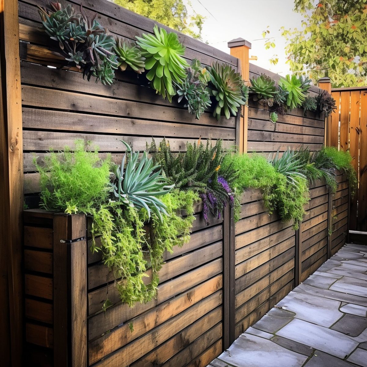 20 Beautiful Fence Planter Ideas – Rhythm of the Home