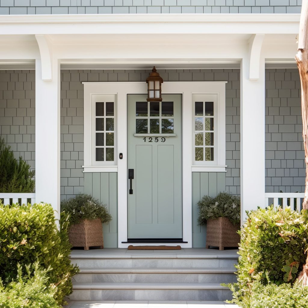 The 10 Best Door Colors for Gray Houses - Rhythm of the Home