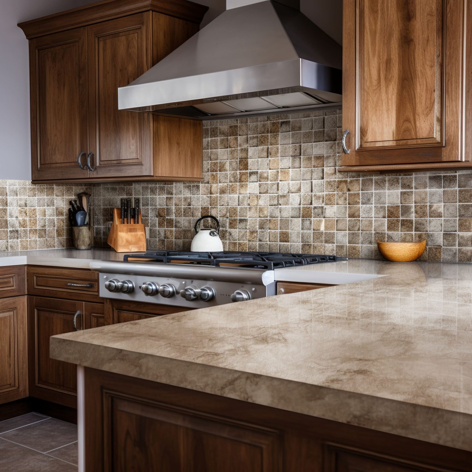 12 Square Tile Backsplashes You Will Want in Your Kitchen – Rhythm of ...