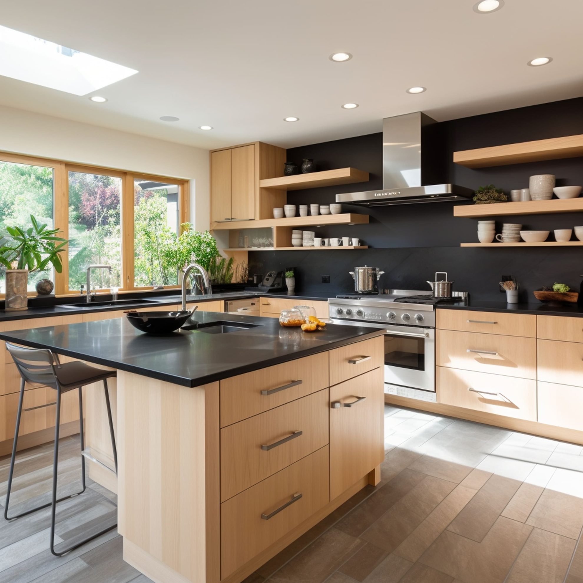 The 6 Best Cabinet Colors for Black Countertops – Rhythm of the Home