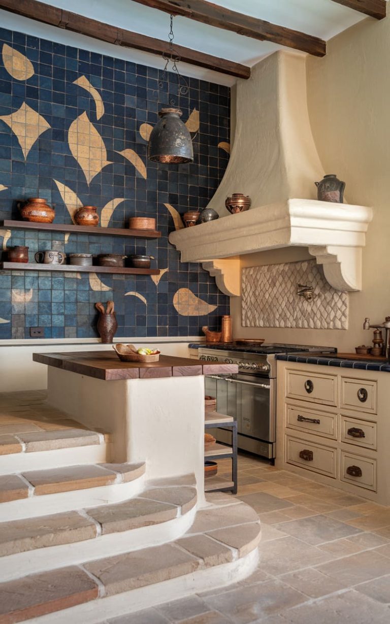 59 Colorful Spanish Tile Kitchen Backsplash Ideas – Rhythm of the Home