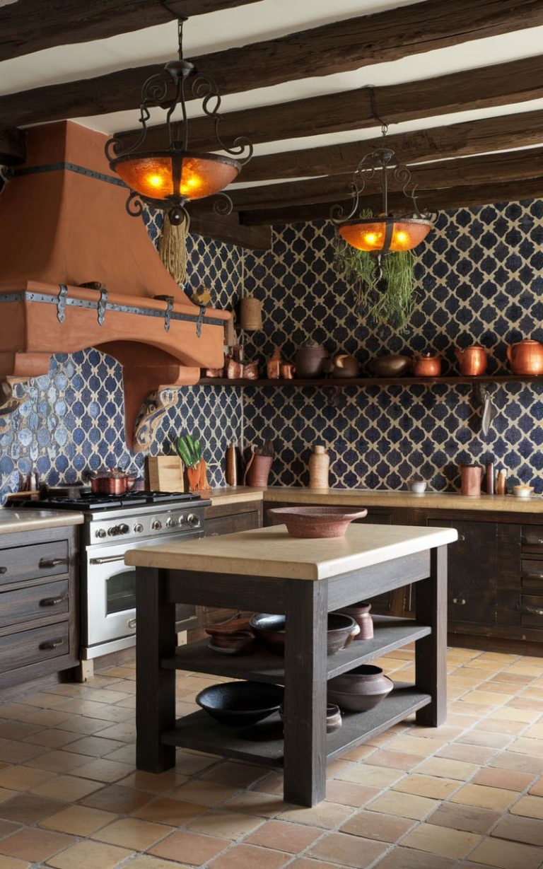 59 Colorful Spanish Tile Kitchen Backsplash Ideas – Rhythm of the Home