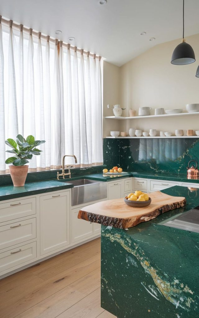 70 Beautiful Green Granite Countertops You’ll Love – Rhythm of the Home