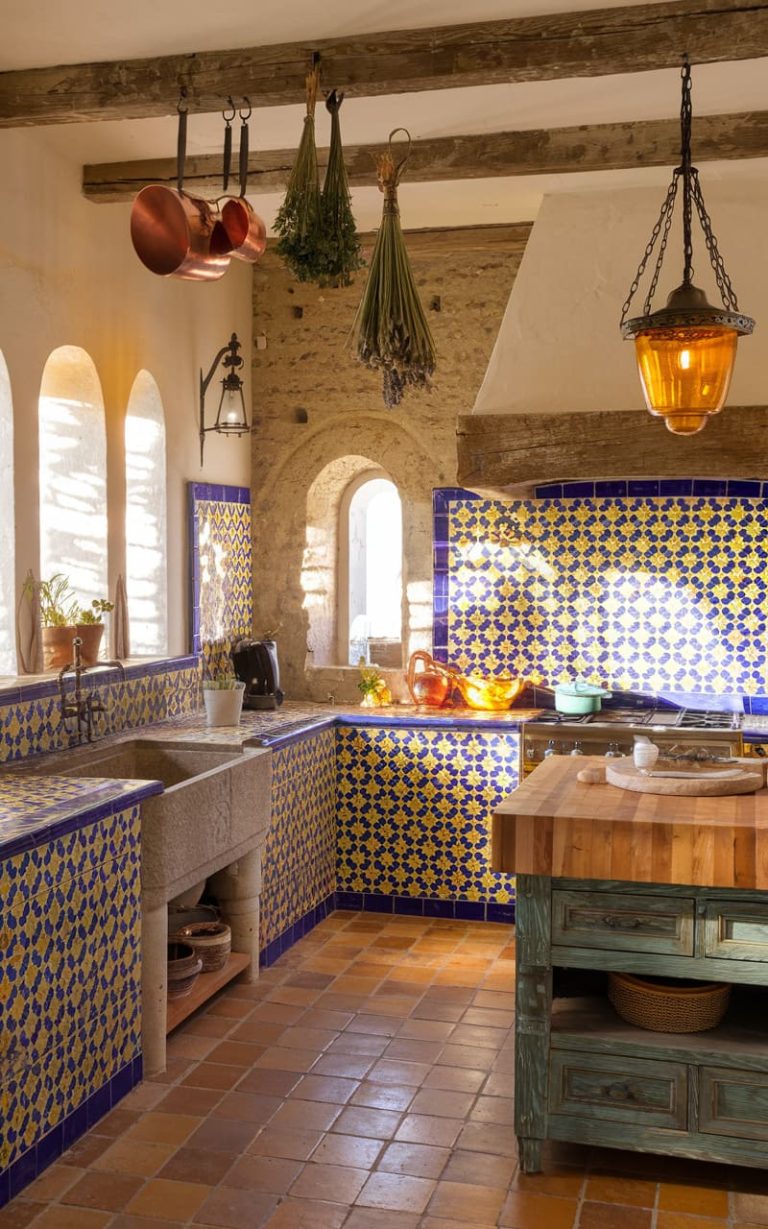 59 Colorful Spanish Tile Kitchen Backsplash Ideas – Rhythm of the Home