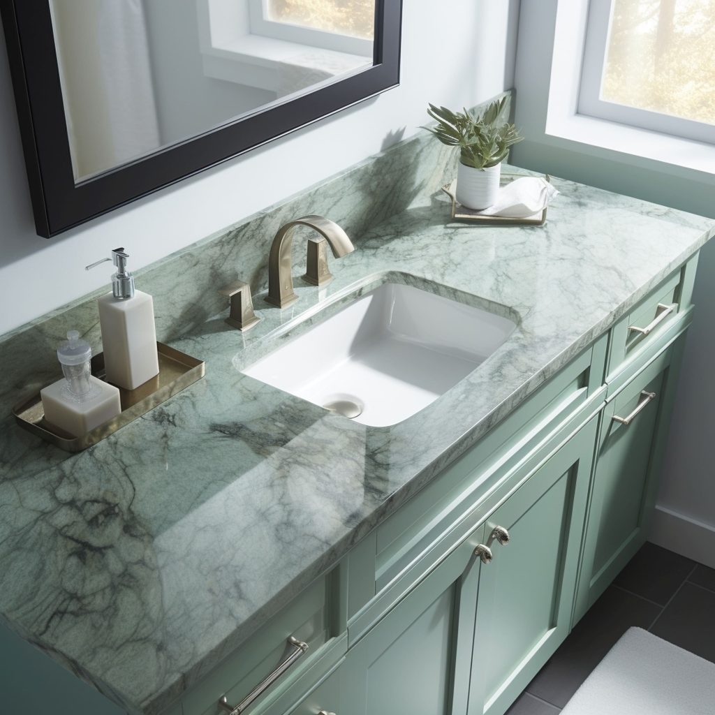 10 Beautiful Green Granite Countertops You'll Love - Rhythm of the Home