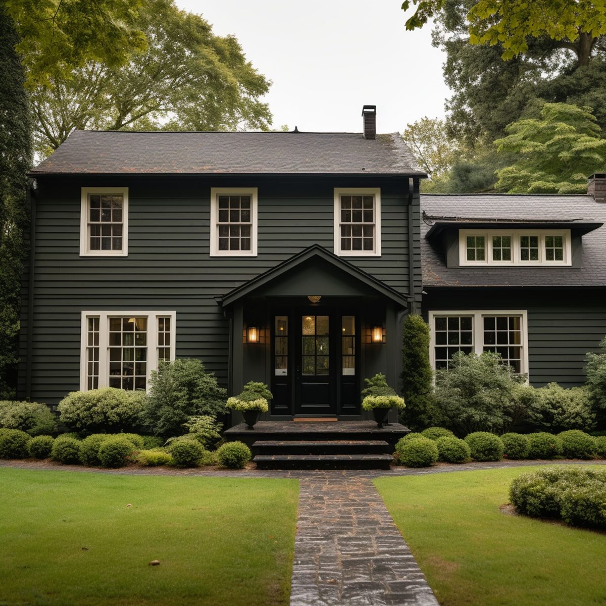 The 10 Best Door Colors For Green Houses Rhythm Of The Home