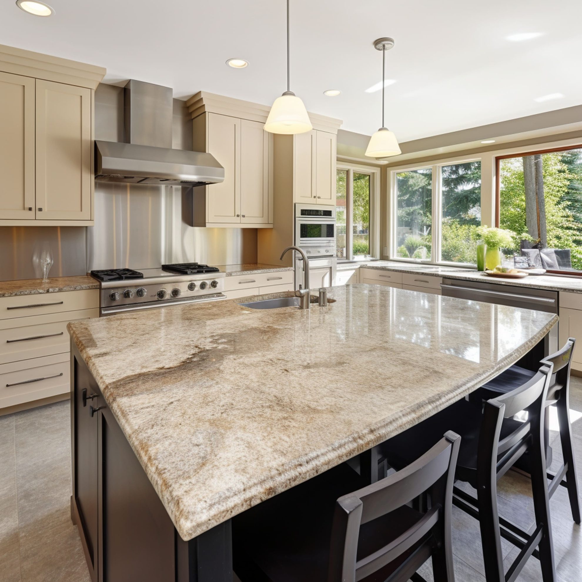 8 Beige Granite Countertop Ideas You'll Want to See - Rhythm of the Home