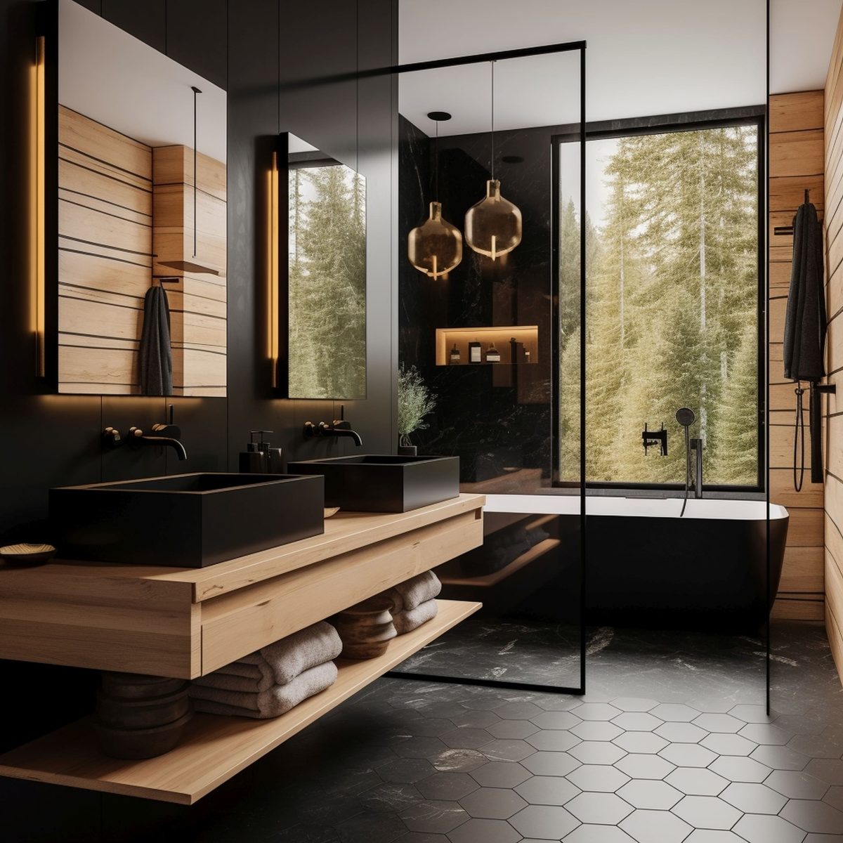 15 Matte Black Bathroom Fixture Ideas You’ll Love – Rhythm of the Home