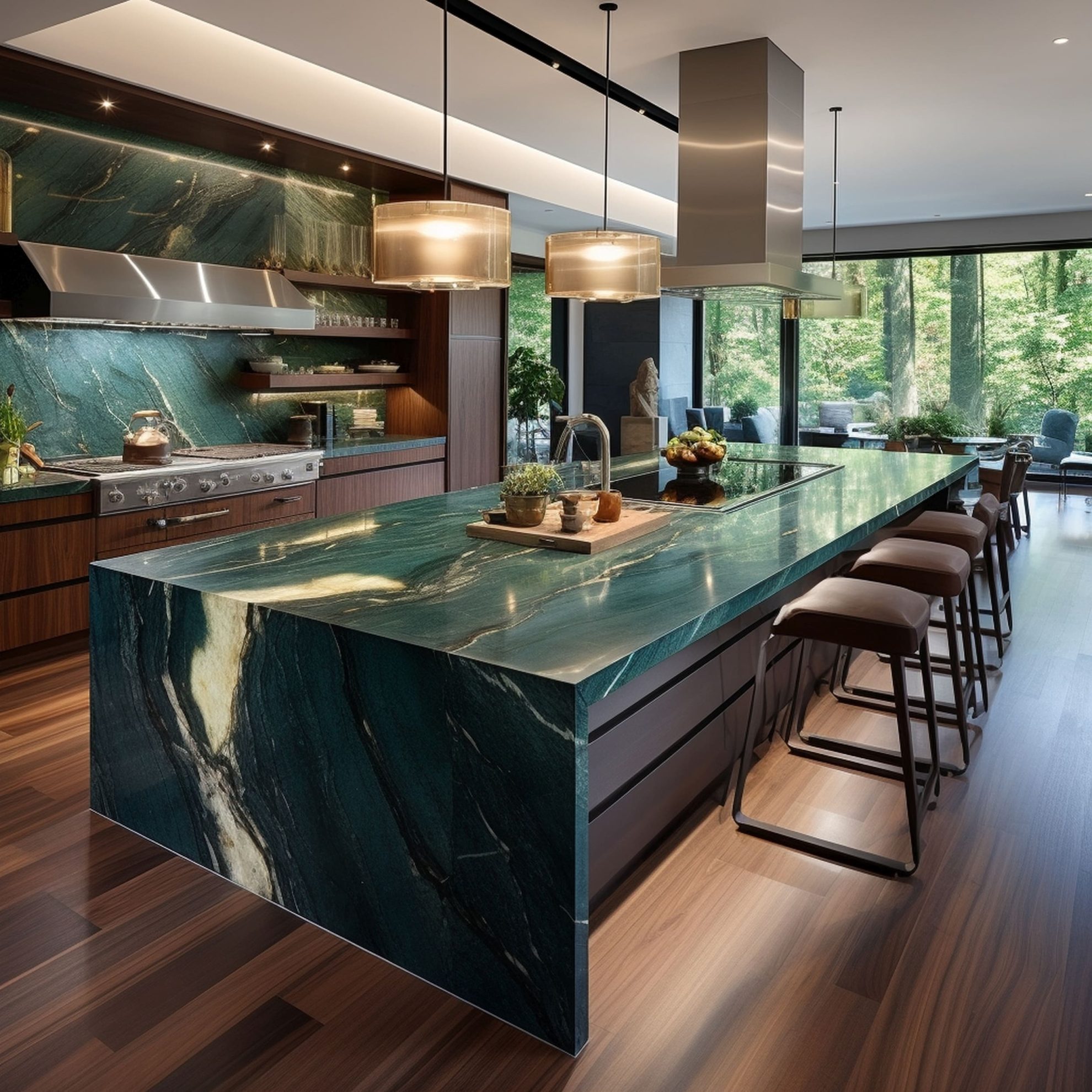 10 Beautiful Green Granite Countertops You’ll Love – Rhythm of the Home