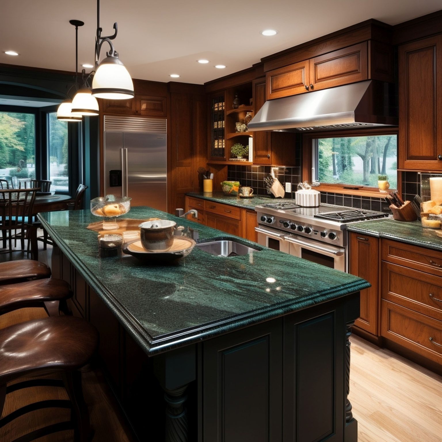 10 Beautiful Green Granite Countertops You’ll Love – Rhythm of the Home