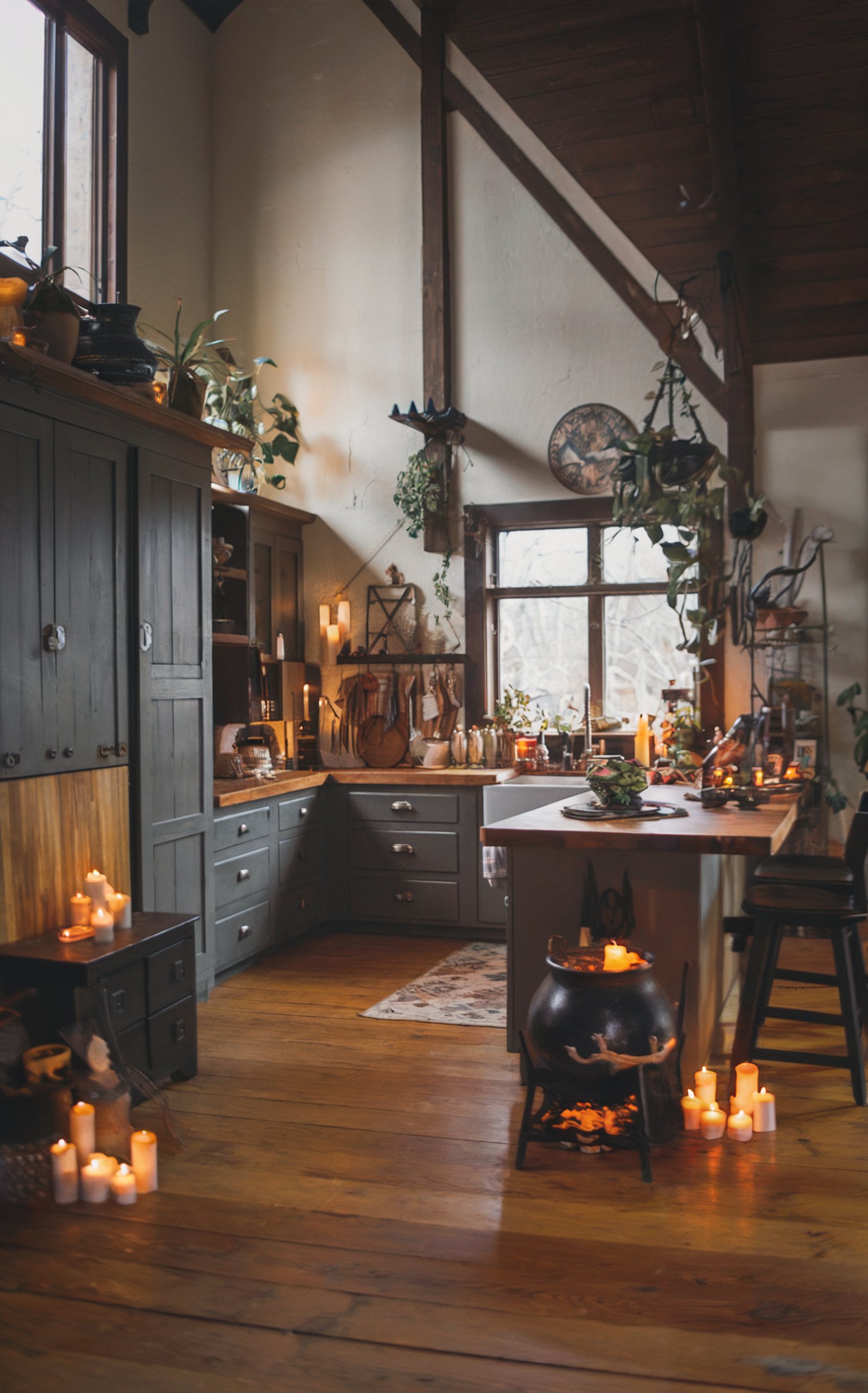 12 Incredible Kitchens With Tall Ceilings – Rhythm of the Home