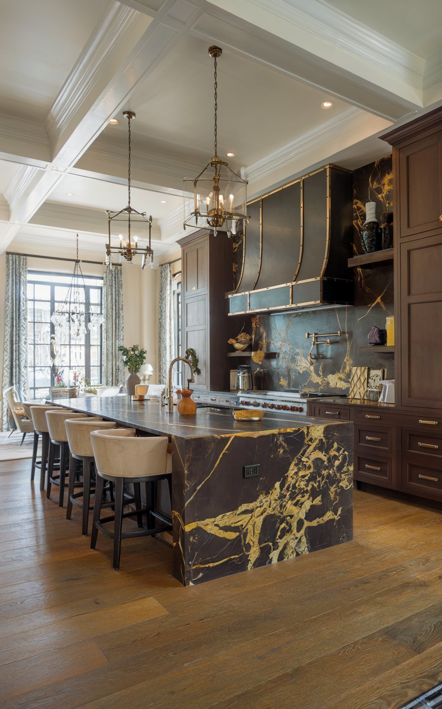 12 Incredible Kitchens With Tall Ceilings – Rhythm of the Home