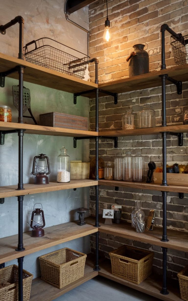 150 Rustic Kitchen Pantry Ideas – Rhythm of the Home