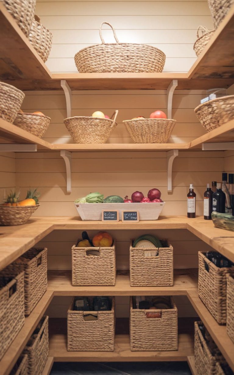 150 Rustic Kitchen Pantry Ideas – Rhythm of the Home