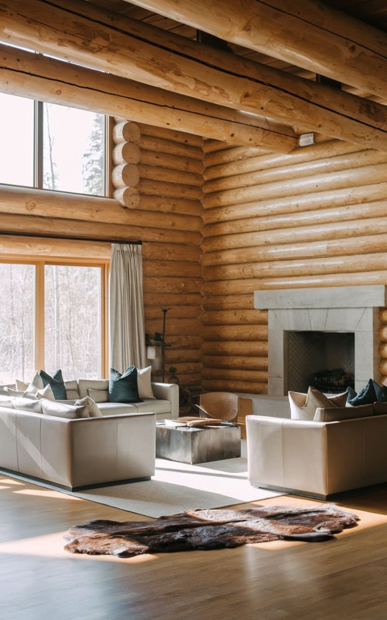 150 Cozy Log Cabin Interior Ideas – Rhythm of the Home