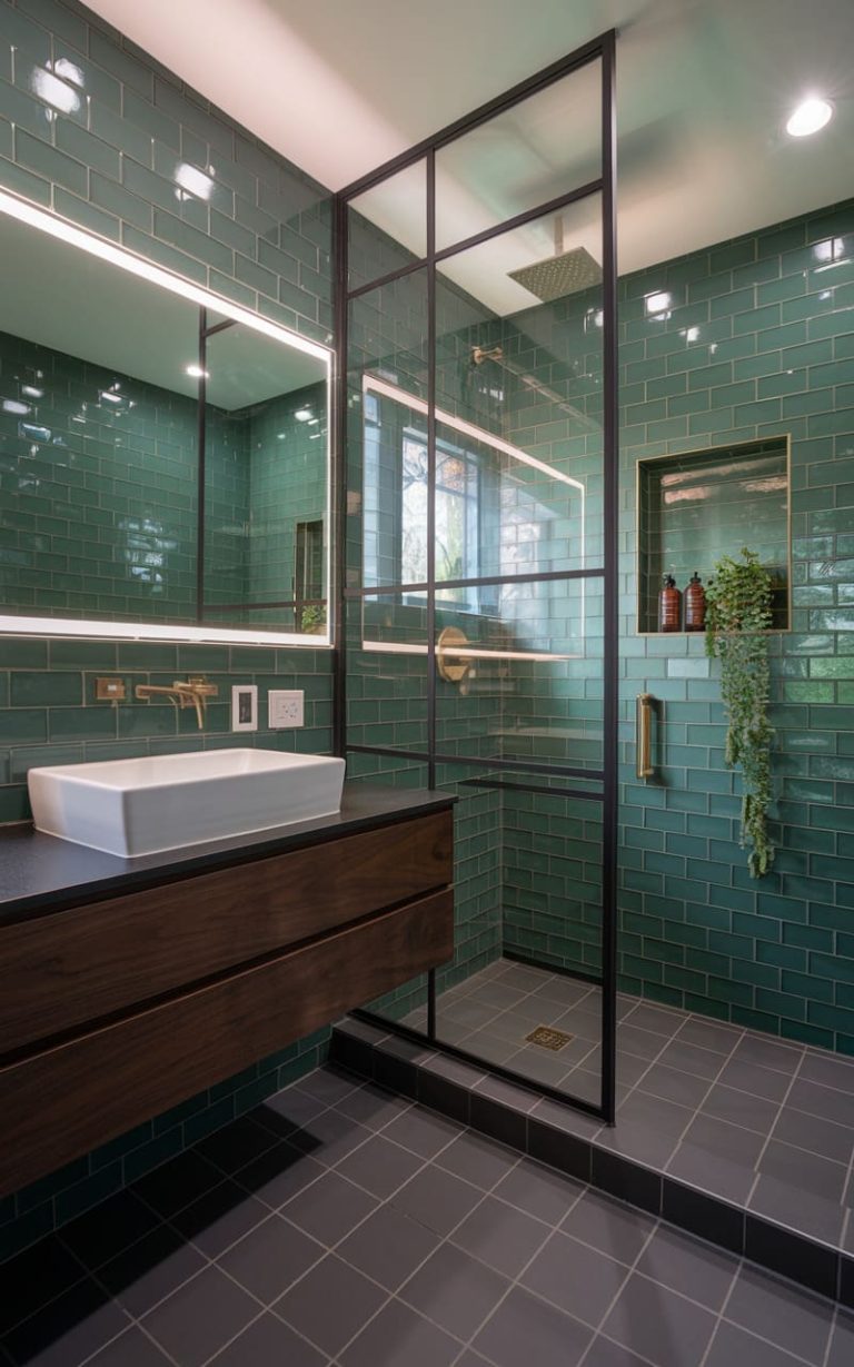 150 Emerald Green Bathrooms – Rhythm of the Home