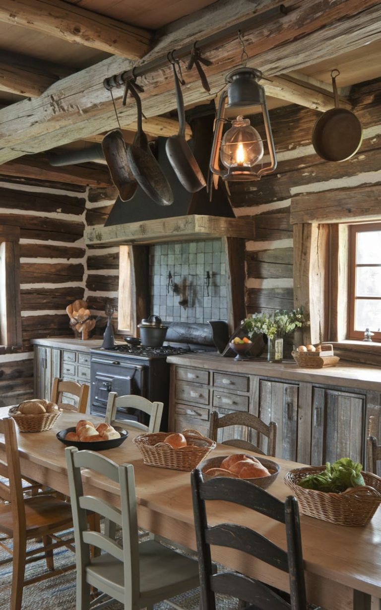 150 Cozy Log Cabin Interior Ideas – Rhythm of the Home