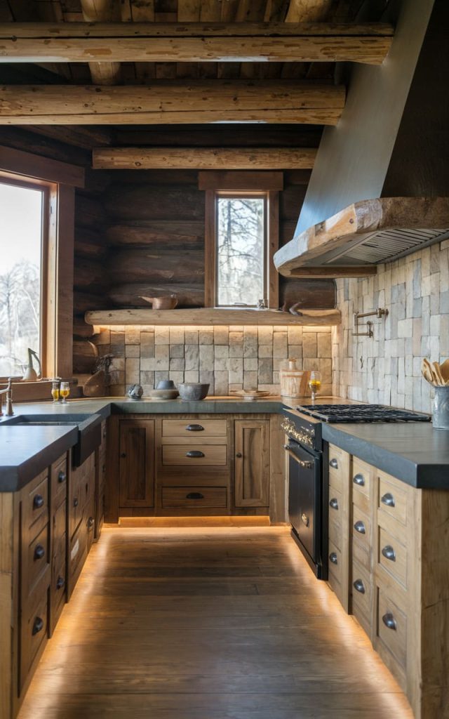 150 Cozy Log Cabin Interior Ideas – Rhythm of the Home
