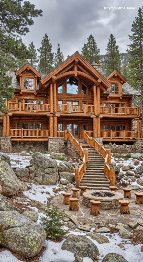 100 Amazing Mountain Homes – Rhythm of the Home