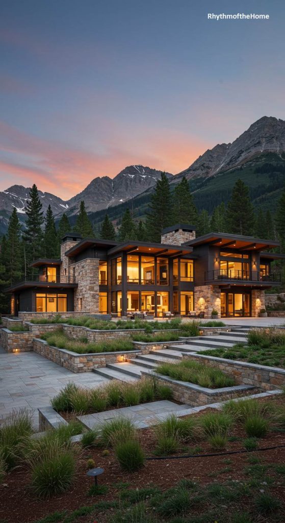 100 Amazing Mountain Homes – Rhythm of the Home
