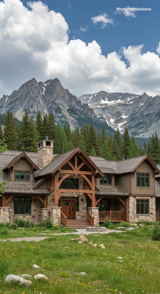 100 Amazing Mountain Homes – Rhythm of the Home