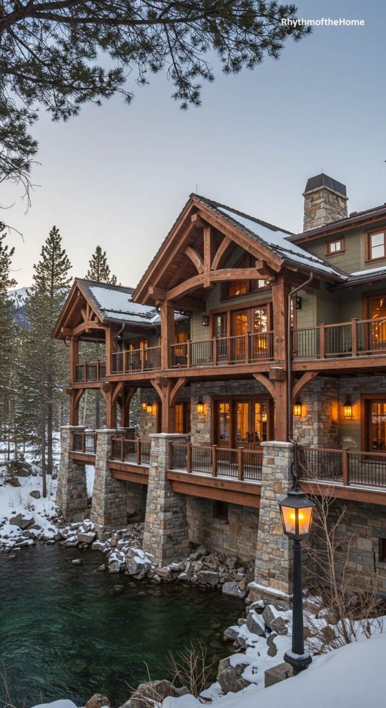 100 Amazing Mountain Homes – Rhythm of the Home