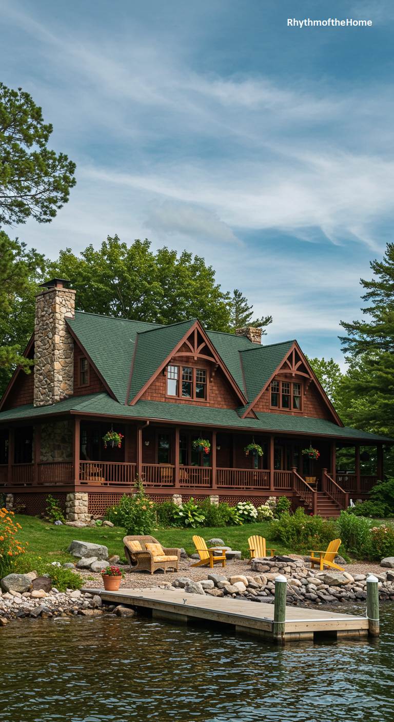 100 Lake Houses to Look at – Rhythm of the Home