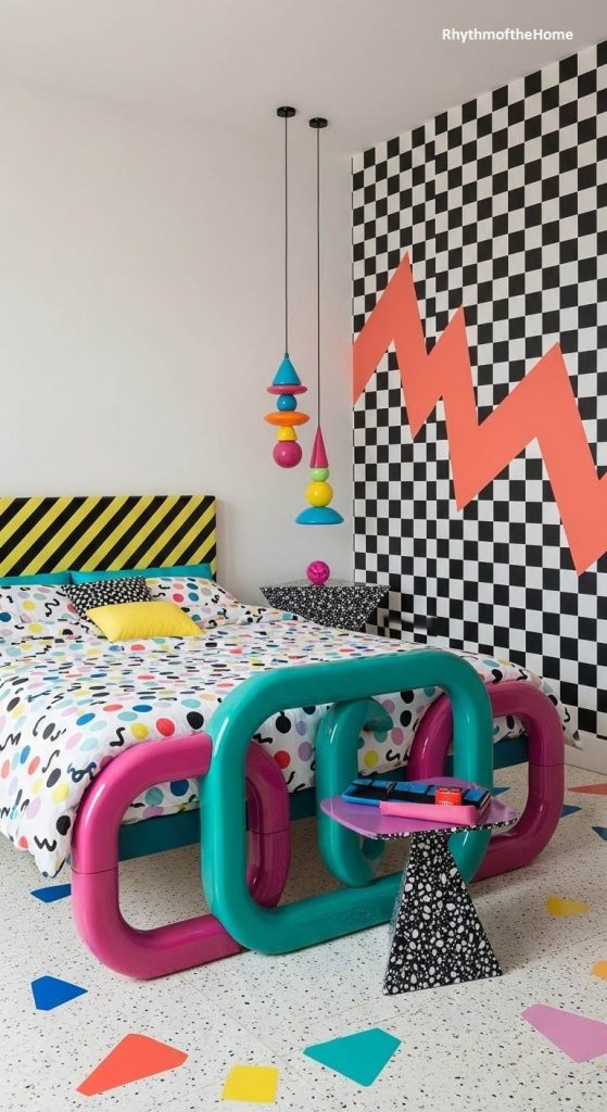 100 Memphis Group Style Decor and Design Ideas – Rhythm of the Home