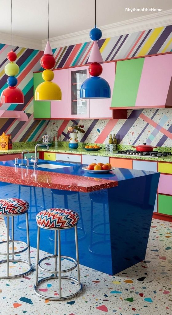 100 Memphis Group Style Decor and Design Ideas – Rhythm of the Home