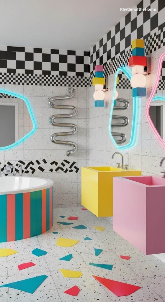 100 Memphis Group Style Decor and Design Ideas – Rhythm of the Home