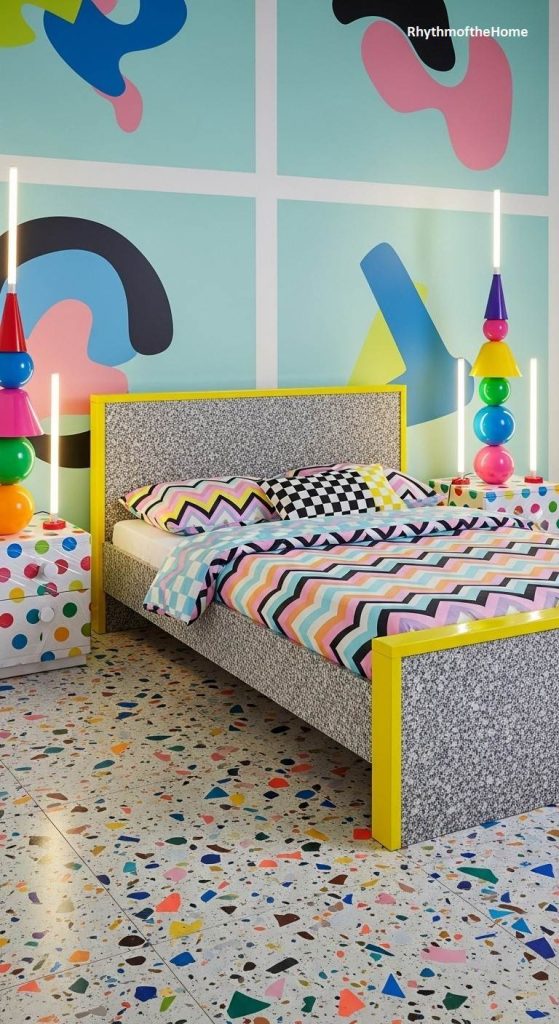 100 Memphis Group Style Decor and Design Ideas – Rhythm of the Home